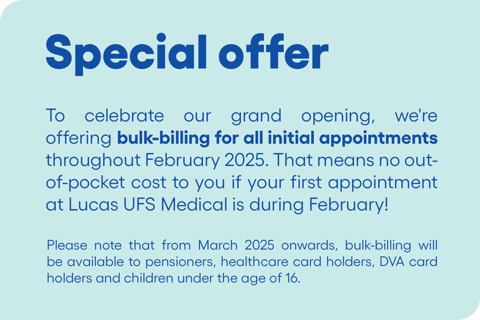 Lucas UFS Medical - UFS Medical